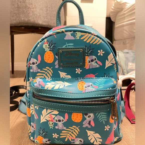Bags | Loungefly Tropical Stitch Backpack | Poshmark